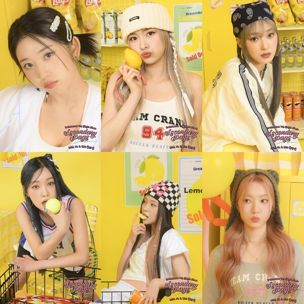 드림노트 Dreamnote 톡톡 튀는 ‘레모네틱 매력 ‘lemonade 컨셉 포토 공개