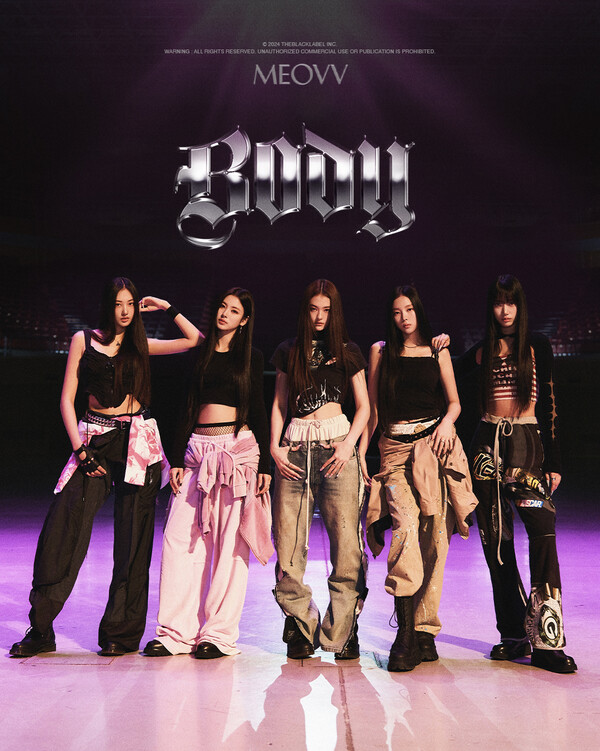 MEOVV, 타이틀 'BODY'(바디) 단체 포스터 공개..또 한번의 독보적 퍼포먼스