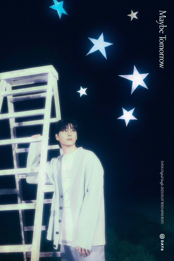 DAY6 Young K, 새 싱글 'Maybe Tomorrow' 개인 티저 공개..섬세한 눈빛